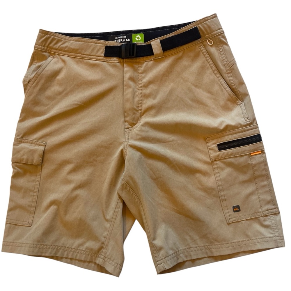 Mens Quicksilver Hybrid Boardshort Tan Waist 30. N/Wot - Gem